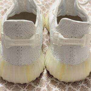 Yeezy | Shoes | Adidas Boost Yeezy Triple White Sneakers | Poshmark